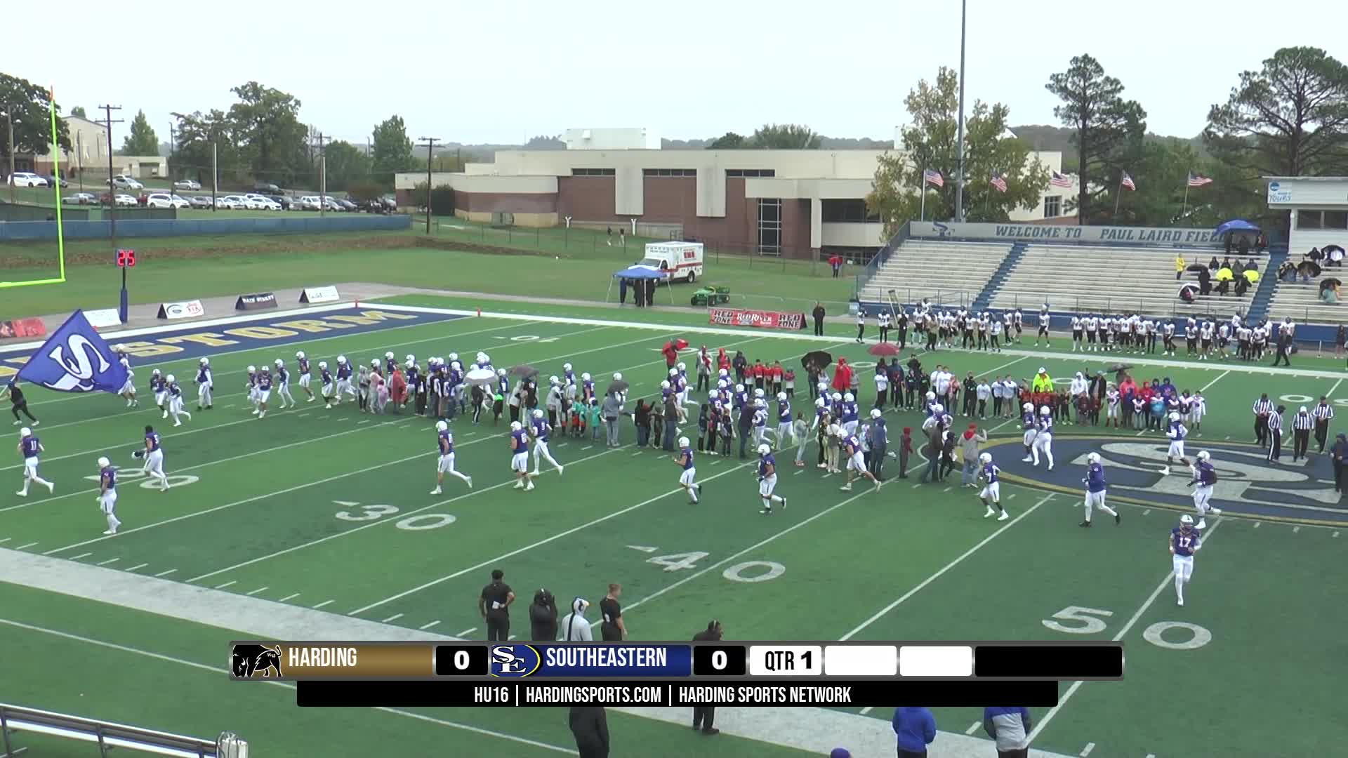HU Football vs. Southeastern Okla. 10/28/2023