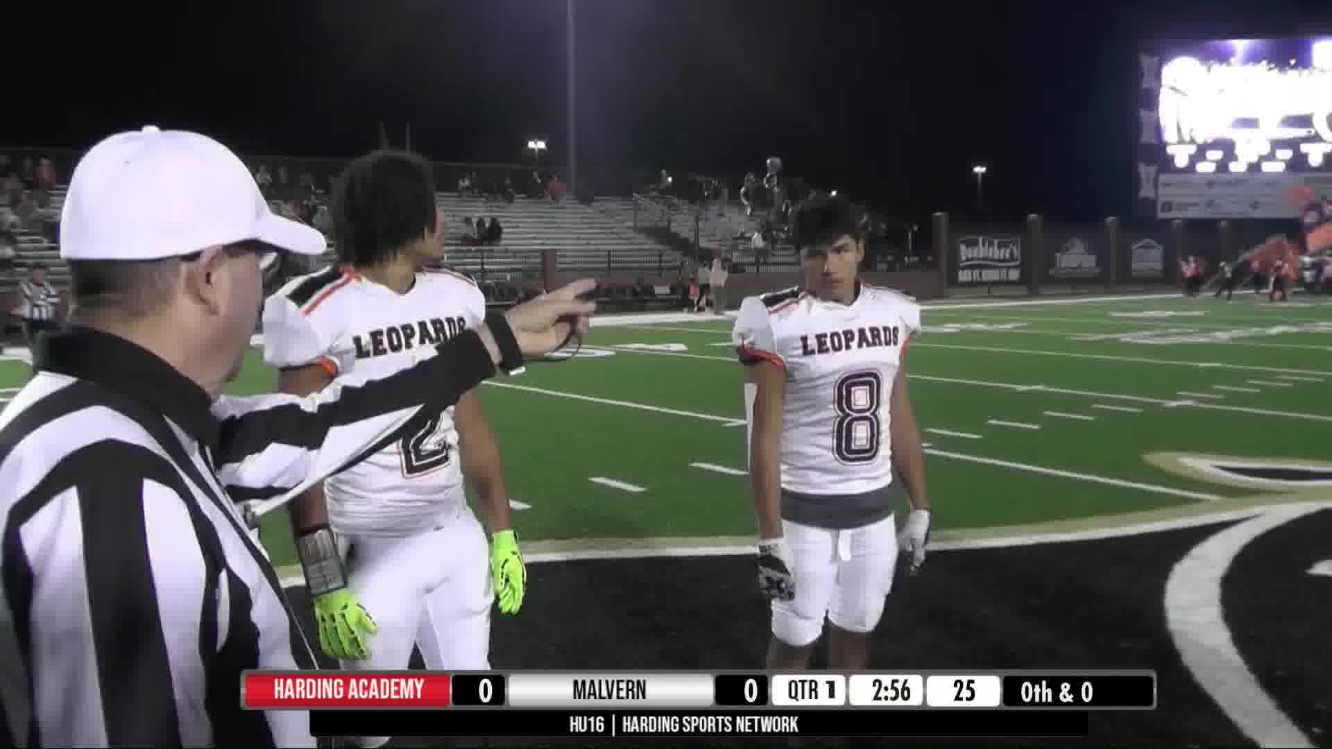 Harding Academy Football vs Malvern 11/17/2023