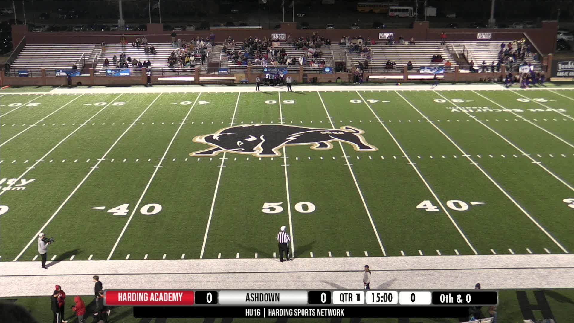 Harding Academy football vs Ashdown 11/24/2023