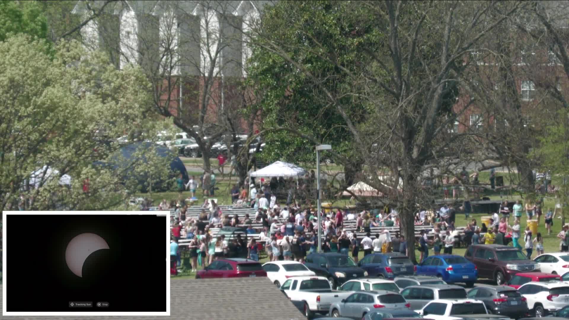 HU16's LIVE Eclipse Experience -- Coverage of the Total Solar Eclipse 4 ...